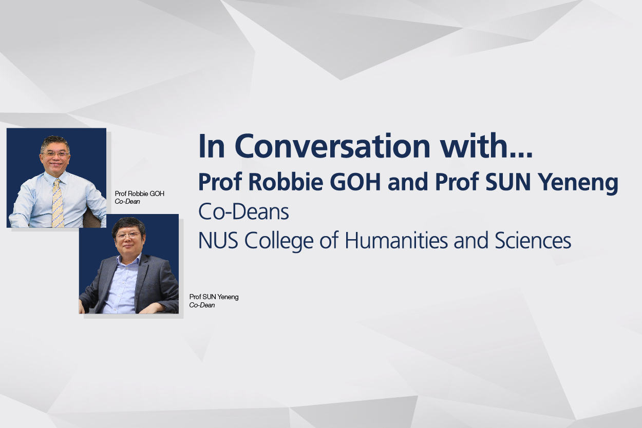In Conversation with... - NUS College of Humanities and Sciences