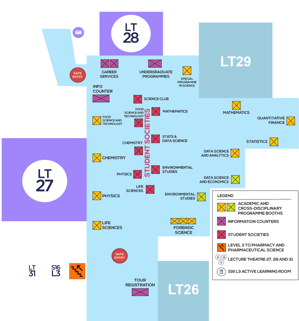 NUS College of Humanities and Sciences - Open House 2022 - Programmes