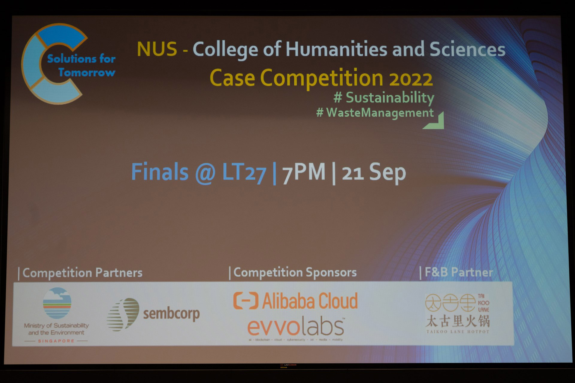 CHS Competition Case 2022 - NUS College of Humanities and Sciences
